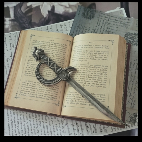 Vintage | Office | Vintage Silver Saber Souvenir Sword Paris Envelope ...